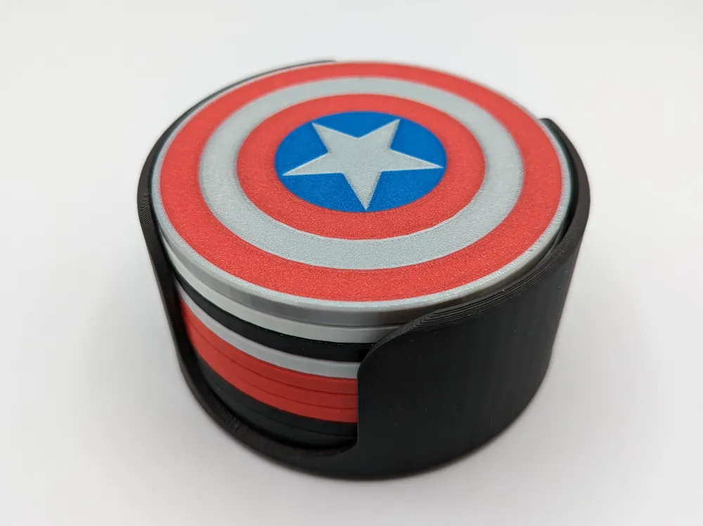 Marvel Coaster Set vol. 1 by Jag_CDN - MakerWorld