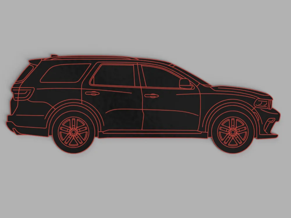 Dodge Durango - Free 3D Print Model - MakerWorld