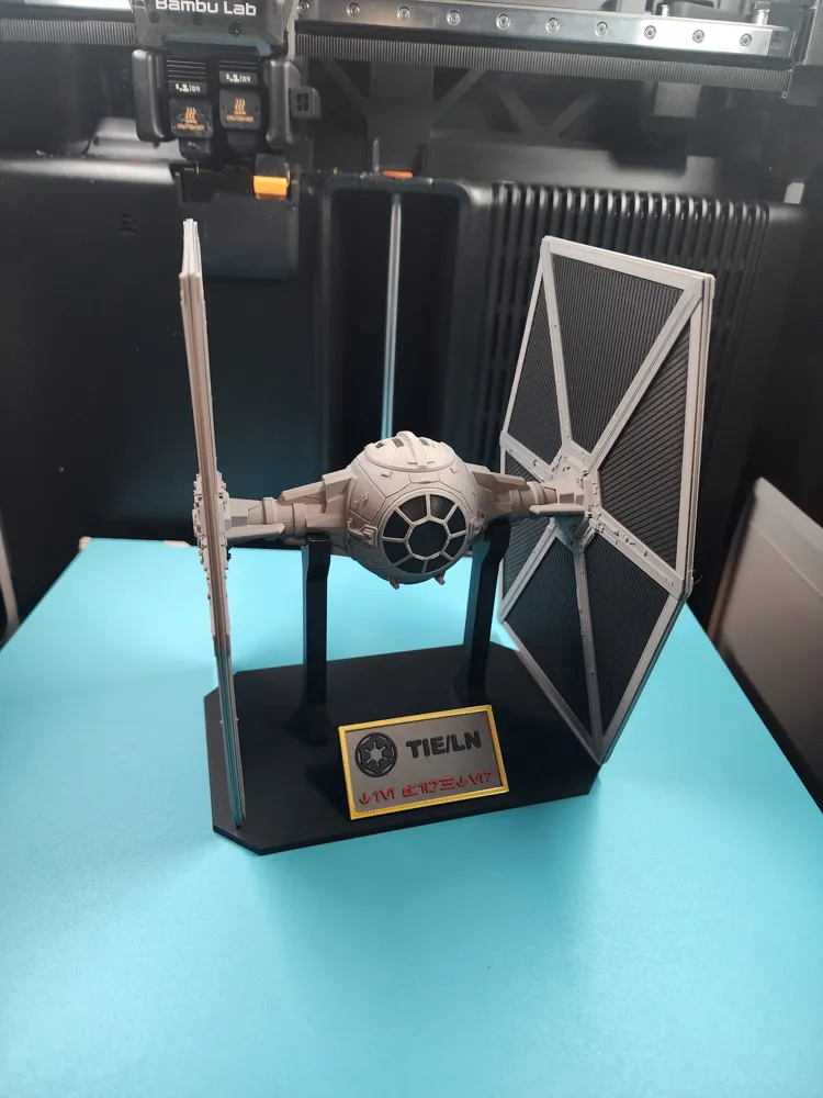 TIE/LN Space Superiority Fighter by Sam MakerWorld: Download Free 3D Models