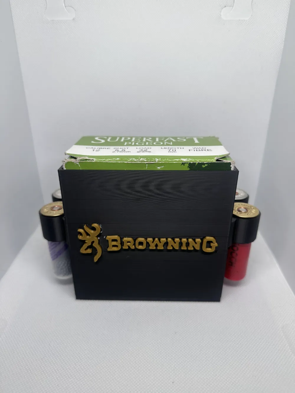 Shotgun Shell Case with side holders(Browning) by Grim MakerWorld ...