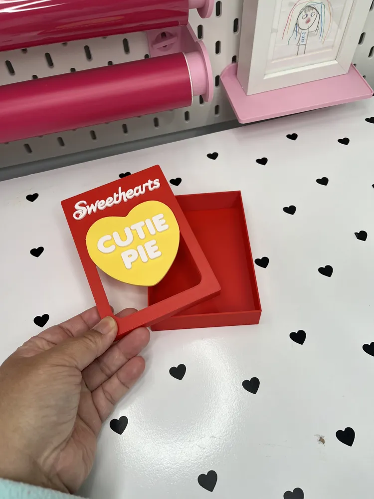 New SweetHearts Box - Free 3D Print Model - MakerWorld