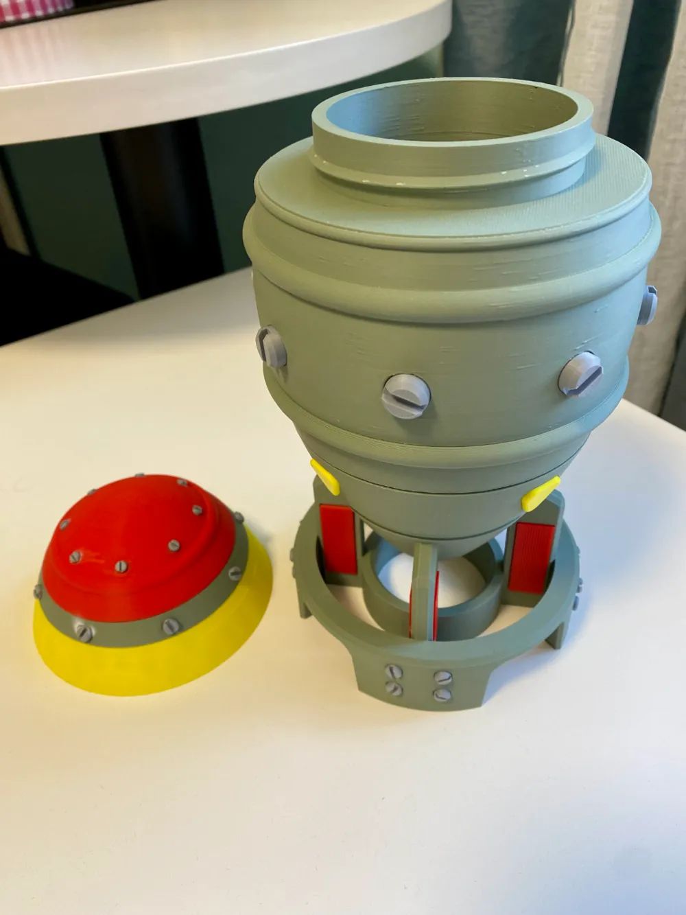 Mini Nuke Bomb - Fallout-Inspired Container by DiddyKong3D MakerWorld ...