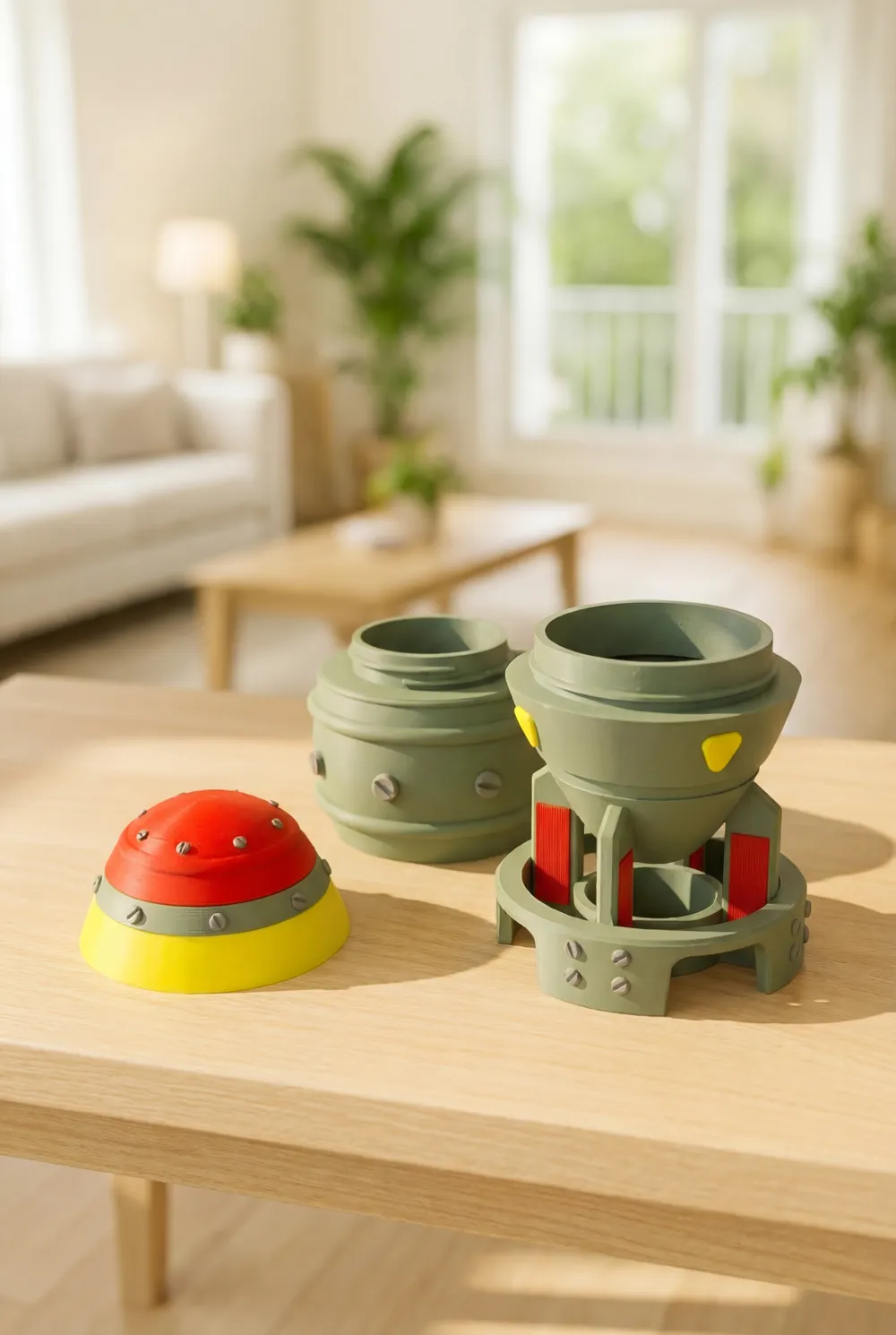 Mini Nuke Bomb - Fallout-Inspired Container - Free 3D Print Model ...
