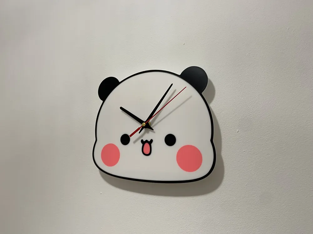 Bubu And Dudu - Bubu Wall Clock by TukanCreate - MakerWorld