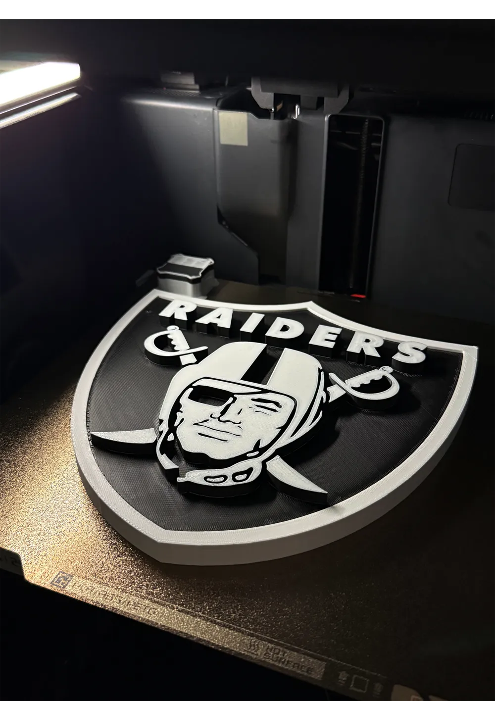 Raiders NFL Logo by Mt98S MakerWorld: Download Free 3D Models
