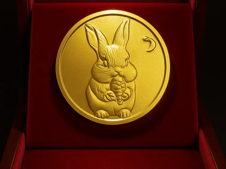 rabbit coin by user_1843420181 MakerWorld: Download Free 3D Models