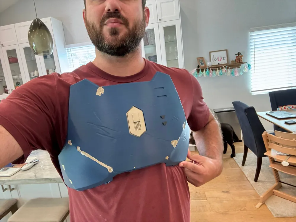 Mandalorian Armor - Paz Viszla Chest/Torso Plates - Free 3D Print Model ...