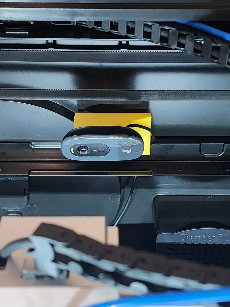 Logitech C270 mount for Qidi X Max 3 Shared by marucci60 - MakerWorld