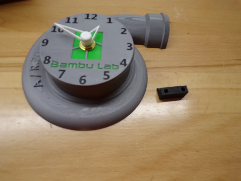 Turbocharger Clock for 011 Bambu Lab Kit by RHSJR0727 - MakerWorld