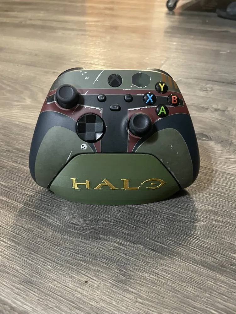 Xbox Controller holder Halo - Free 3D Print Model - MakerWorld