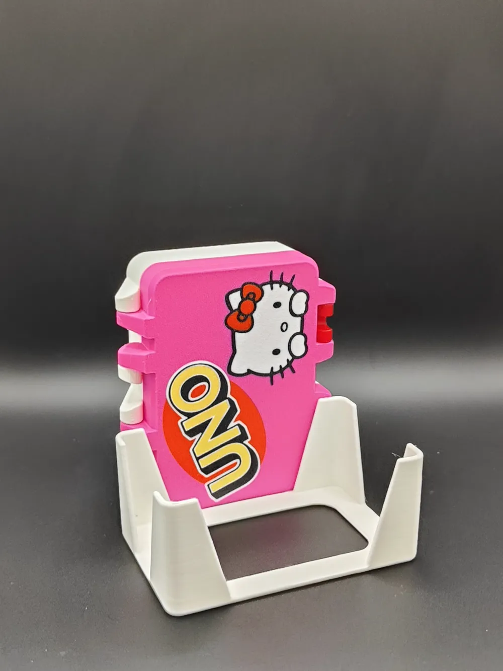Uno Hello Kitty Card Box - SnapLock Remixed by mteomarch - MakerWorld