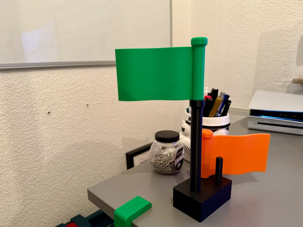 Desk Status Flag System – Do Not Disturb Indicator by momoecys - MakerWorld