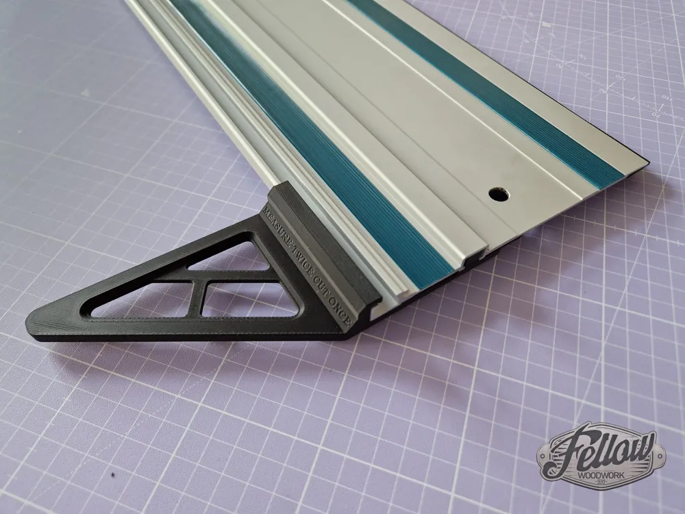90° angle stop for Makita guide rail - Free 3D Print Model - MakerWorld