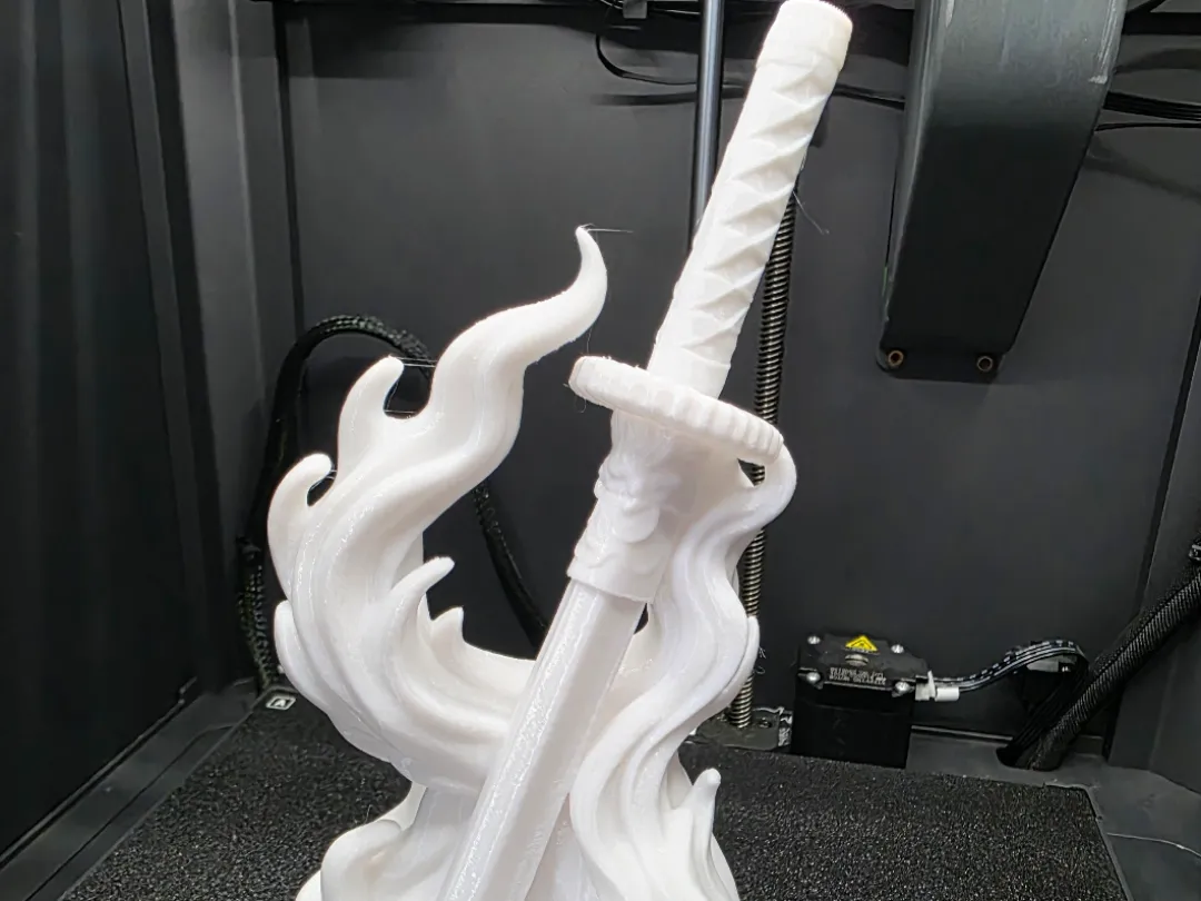 Flamebound Samurai Sword Display -Fantasy 3D Print - Free 3D Print ...