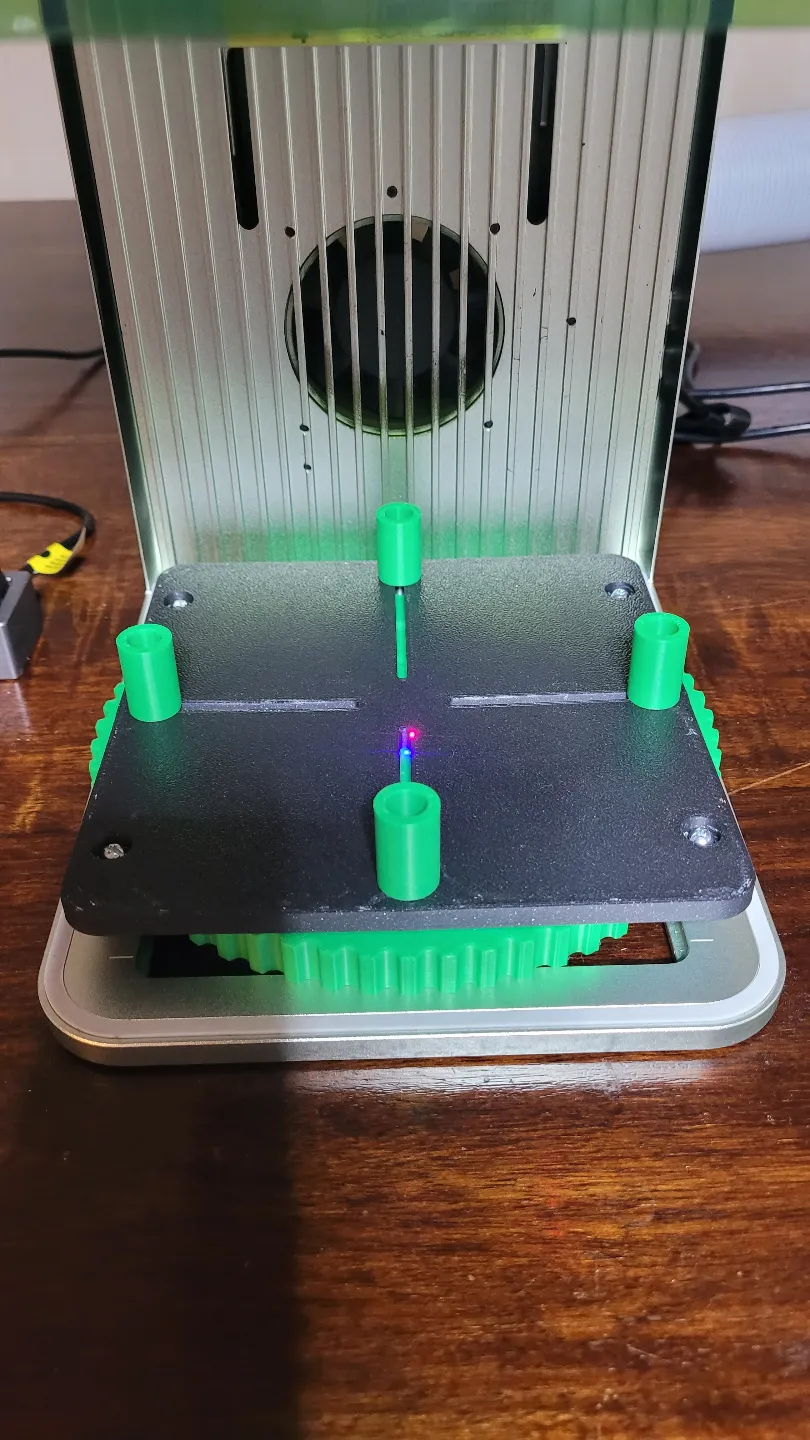 Centering jig xtool F1 by teletrollet MakerWorld: Download Free 3D Models