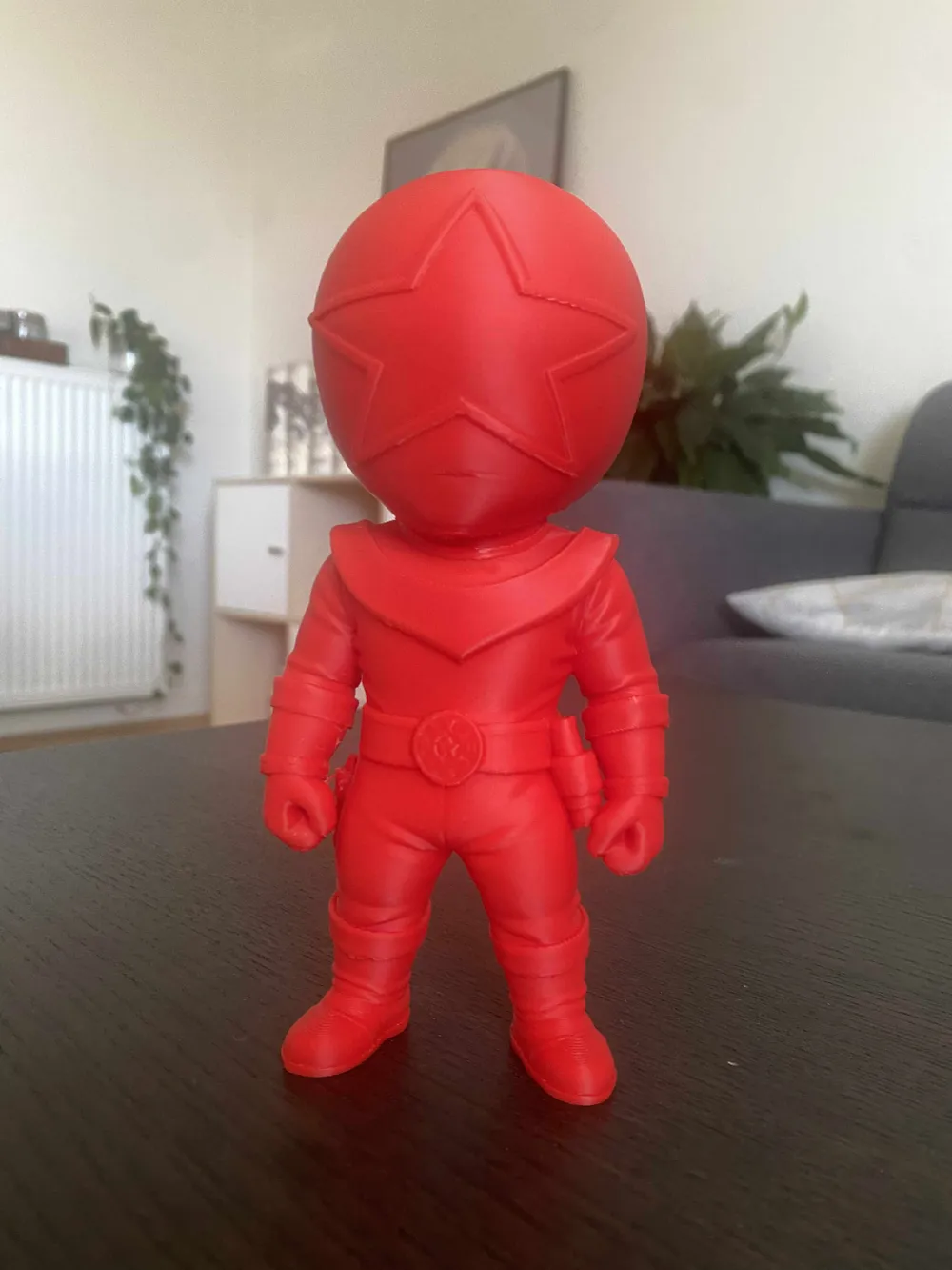 Red Zeo Ranger Chibi style by Realox89 MakerWorld: Download Free 3D Models