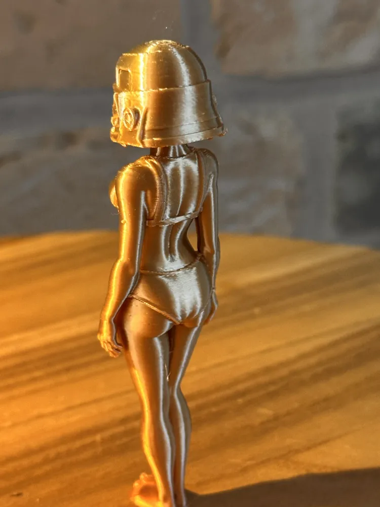 Stormtrooper Figure “Trooperette” by JAV-3DMakerWorld: Download Free 3D Models