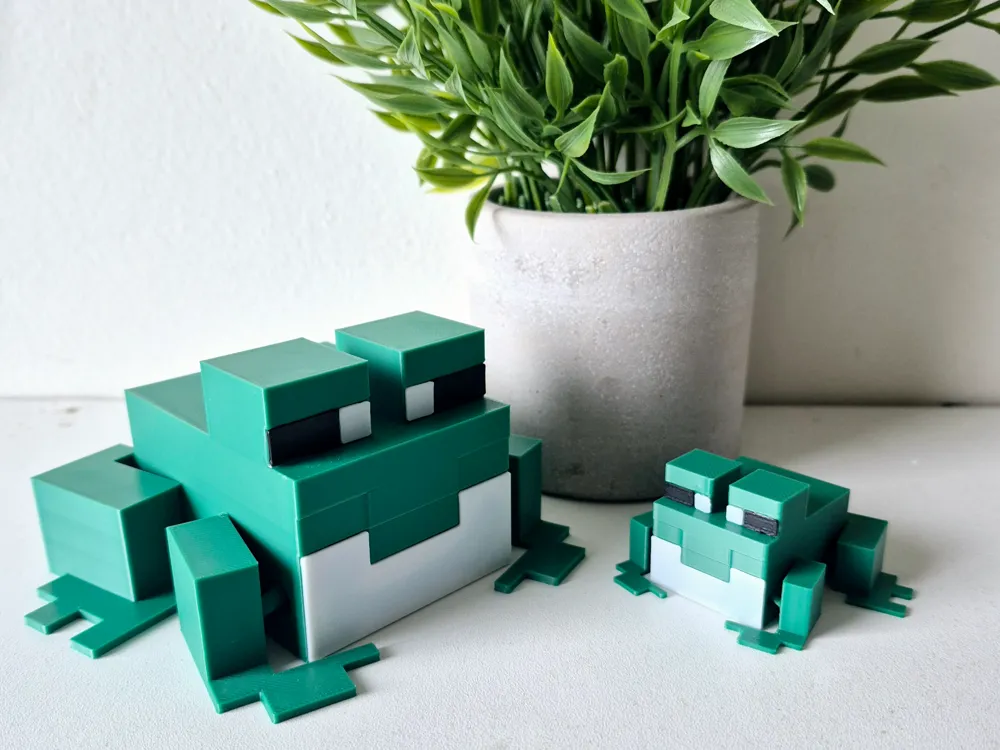 Minecraft frog articulated by Nismo3Dprint MakerWorld: Download Free 3D ...