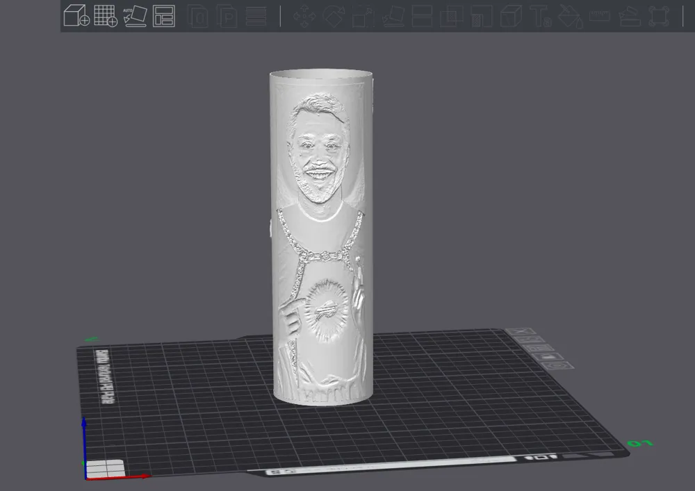 Buffalo Bills Josh Allen Prayer Candle 2 by testjt23 - MakerWorld