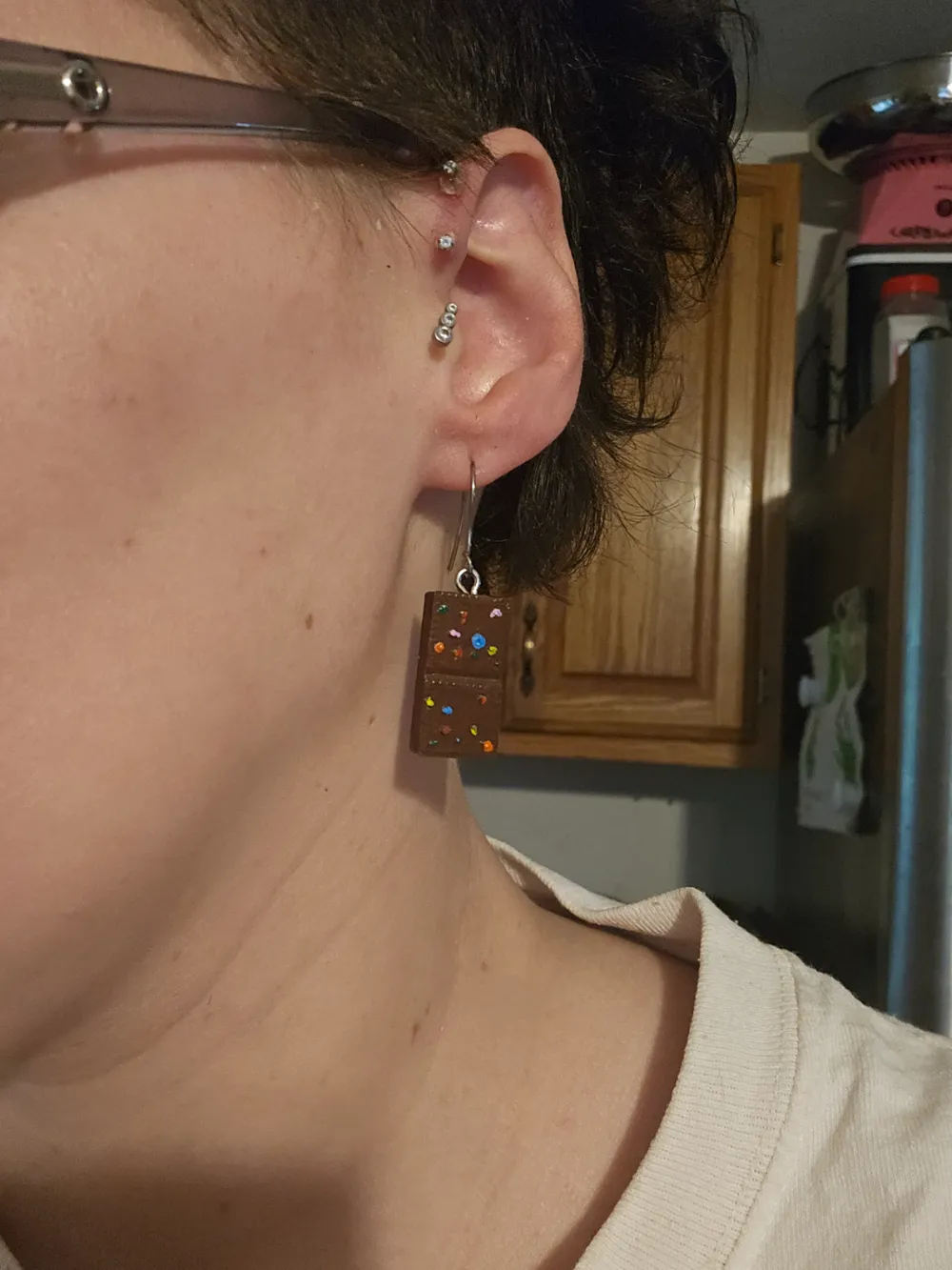 Cosmic brownies earings by jewel_aria - MakerWorld