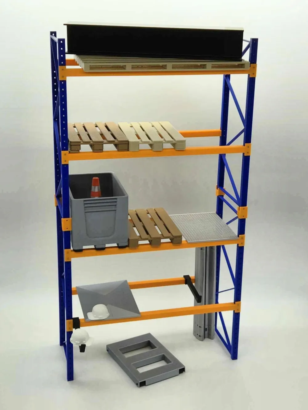 Pallet Rack Accessory Pack Vol2 - Scale model by MakerShed MakerWorld ...