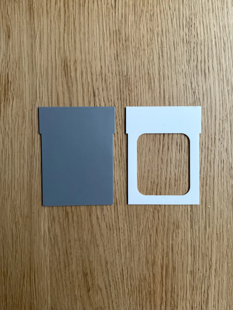 BCW Card Bin Divider - Low Material Cost - Free 3D Print Model - MakerWorld