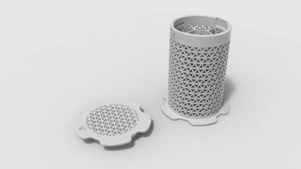 AMS Filament Spool Desiccant Holder_ AirMax.1 - Free 3D Print Model ...