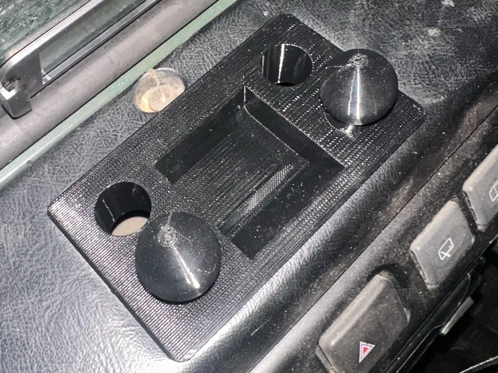 2x Ram Mount B x LR Defender (Ashtray/Coin Tray) - Free 3D Print Model ...