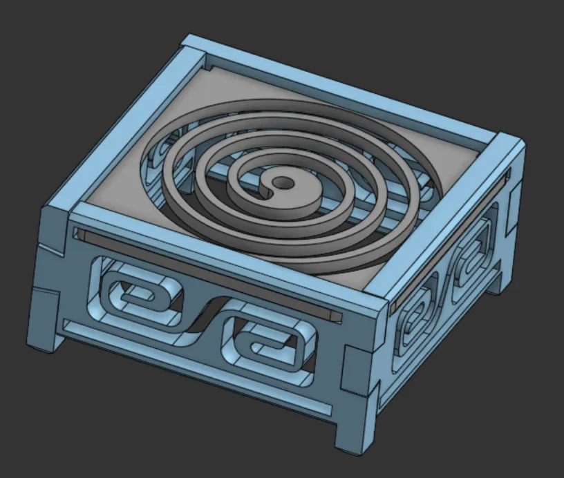 Antique Style Play Gourd Stand (Large Pattern) - Free 3D Print Model ...
