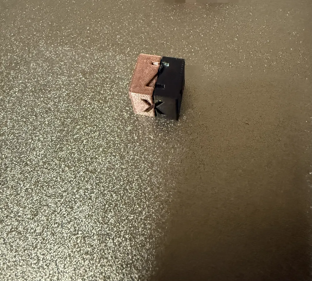 xyz test cube for h2d 2 color test print test by 3dfor_live MakerWorld ...