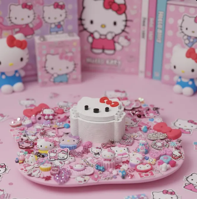 clicker hello kitty - Free 3D Print Model - MakerWorld