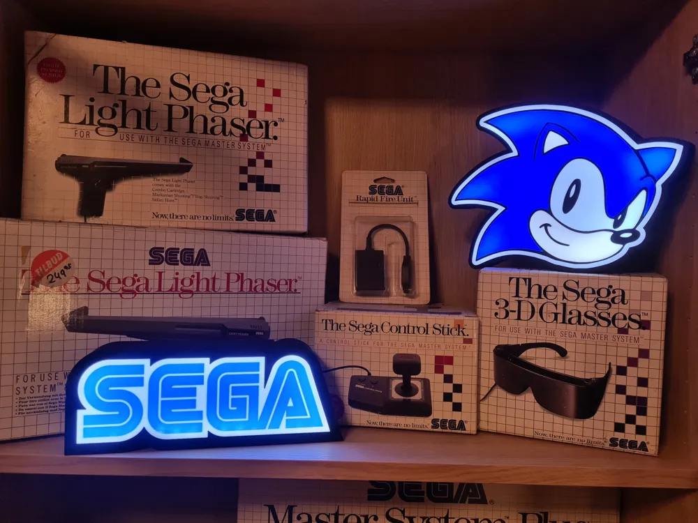 SEGA light box by Mahave - MakerWorld