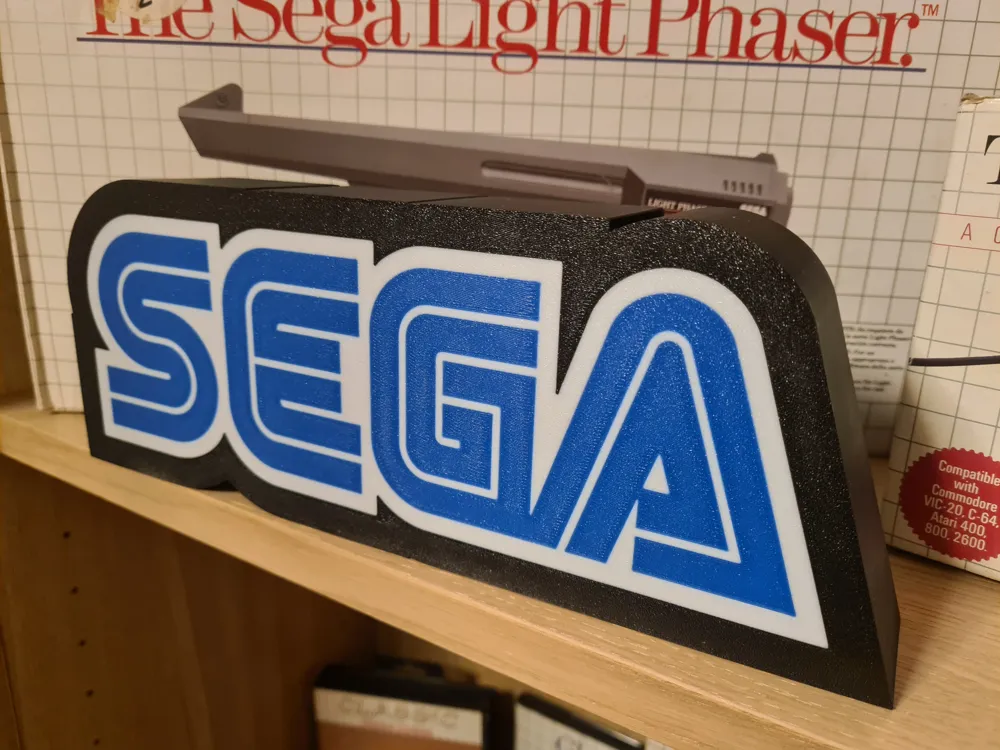 SEGA light box by Mahave - MakerWorld