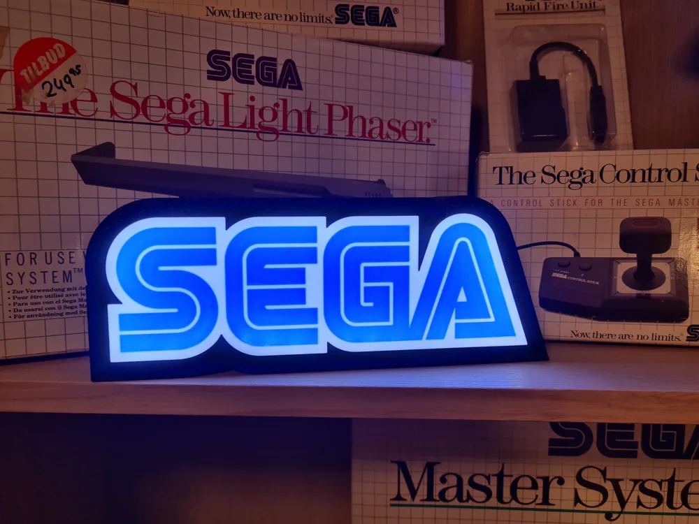SEGA light box by Mahave - MakerWorld