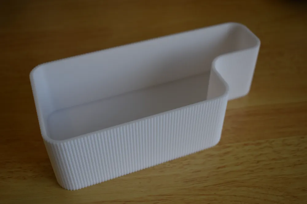 Bambulab A1 Slim Ridged Modern Poop Bucket by Jack Waterfall - MakerWorld