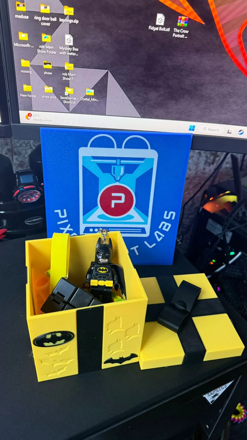 Batman Gift Box - Free 3D Print Model - MakerWorld