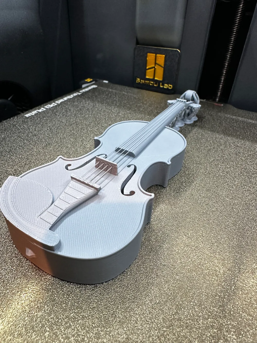 Violin with snares (Print in place) by DenoD MakerWorld: Download Free ...