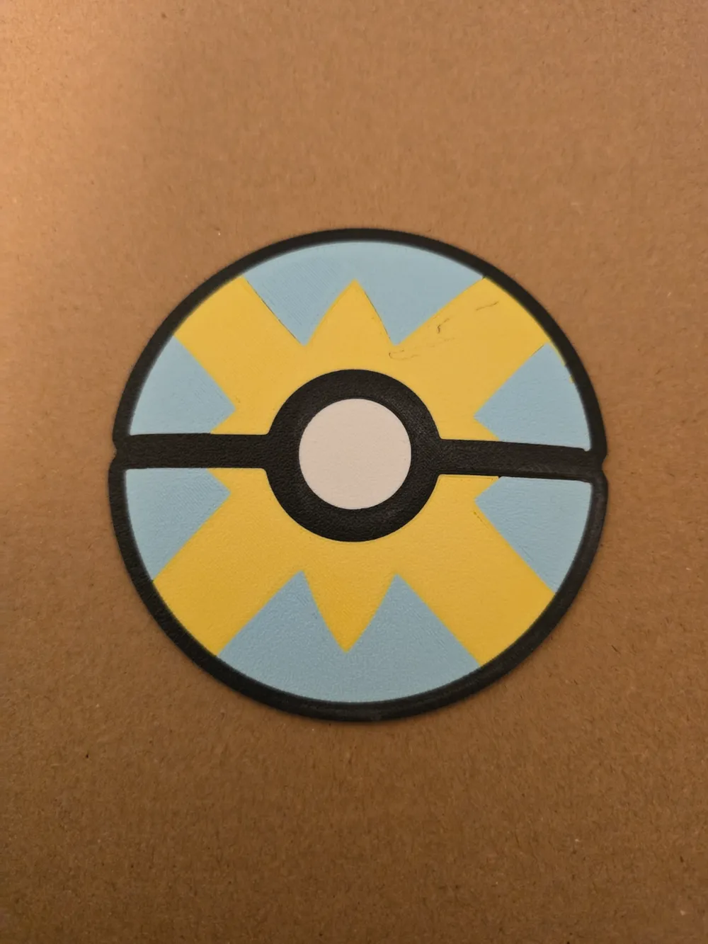 Untersetzer Veloxball Pokémon Pokéball Kind von Frankie - MakerWorld
