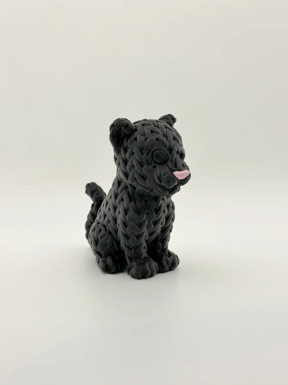 Crocheted Feline Cub - Lion/Panther - Free 3D Print Model - MakerWorld