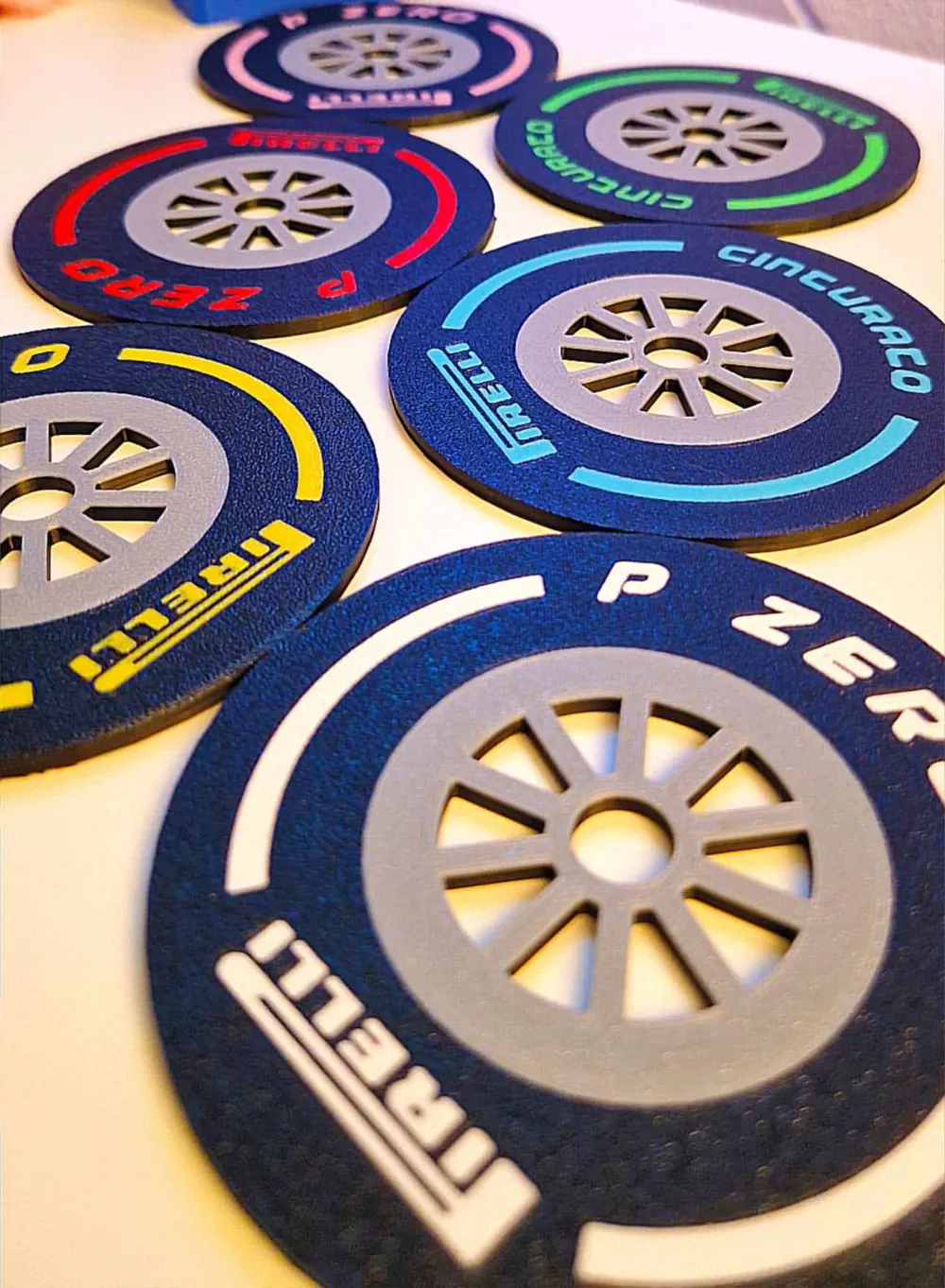 F1 Coasters by SA3D Designs - MakerWorld