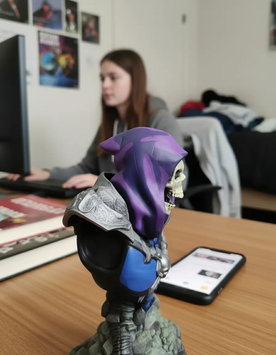 Busto de Skeletor - Modelo de impresión 3D gratuito - MakerWorld