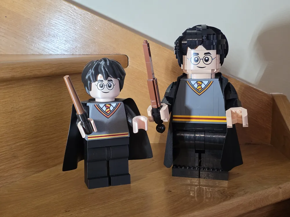 BrickMan 500% - Harry - 76393 - Free 3D Print Model - MakerWorld