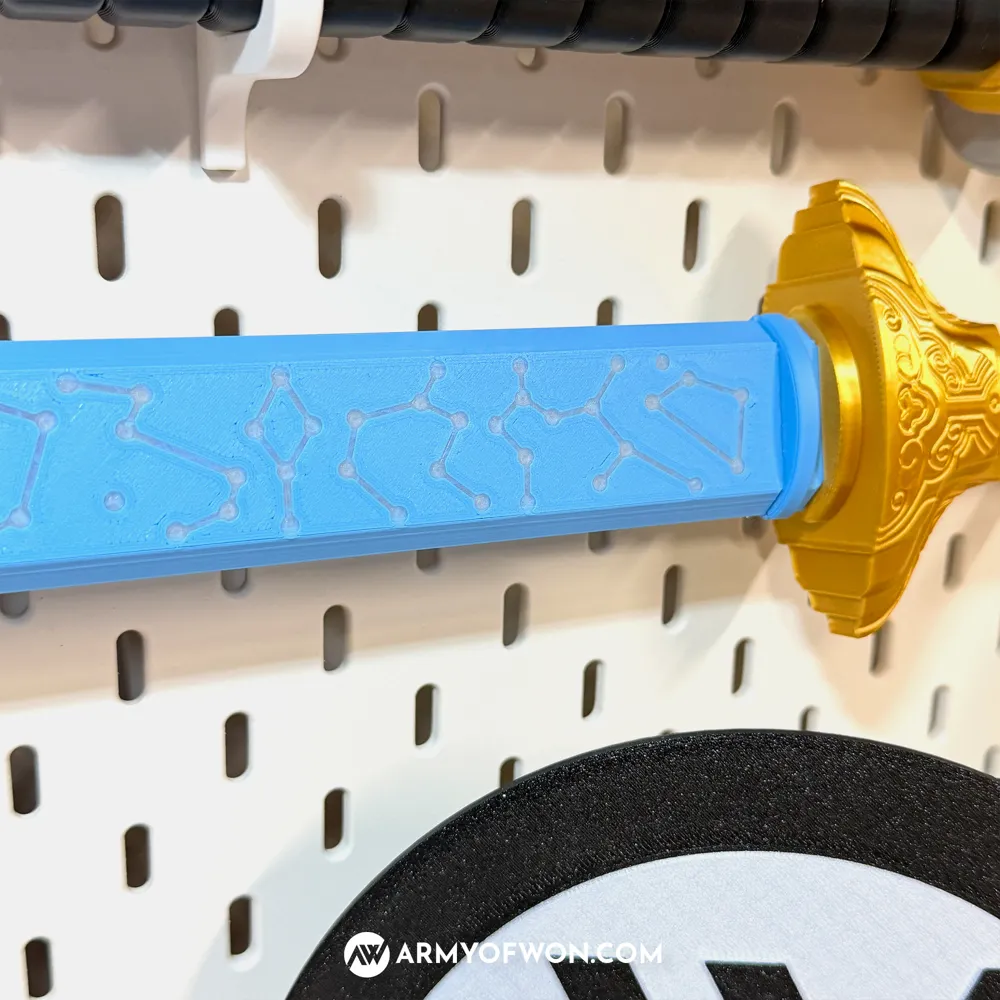 Saing Geom - Rumi's sword K-Pop Demon Hunter - Free 3D Print Model ...