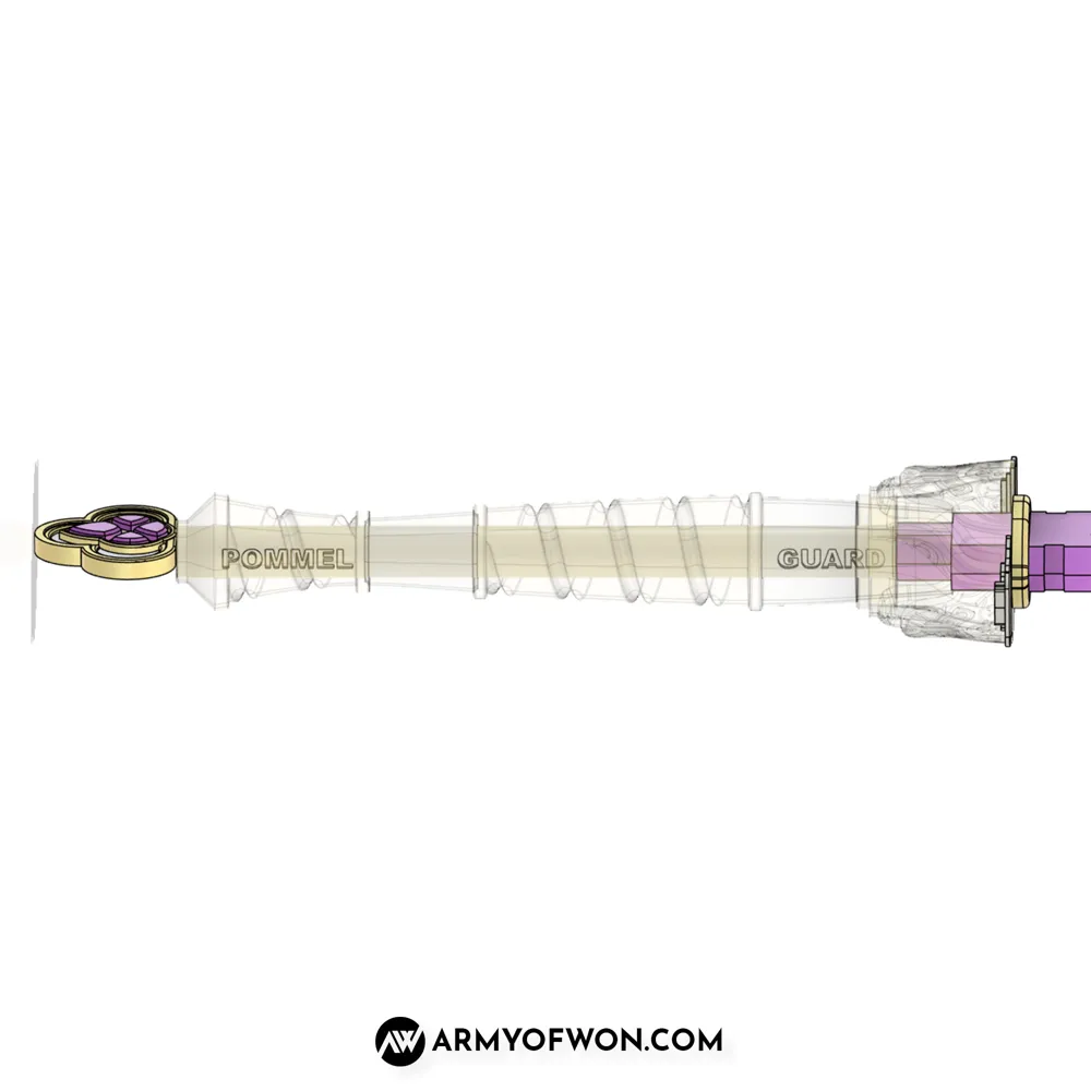 Saing Geom - Rumi's sword K-Pop Demon Hunter - Free 3D Print Model ...