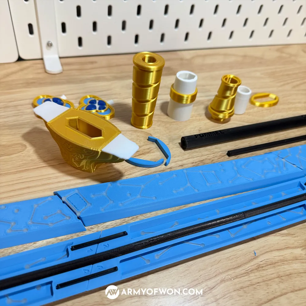 Saing Geom - Rumi's sword K-Pop Demon Hunter - Free 3D Print Model ...