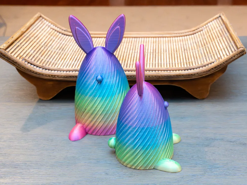 Modern Easter Bunny by Not a Potato - MakerWorld