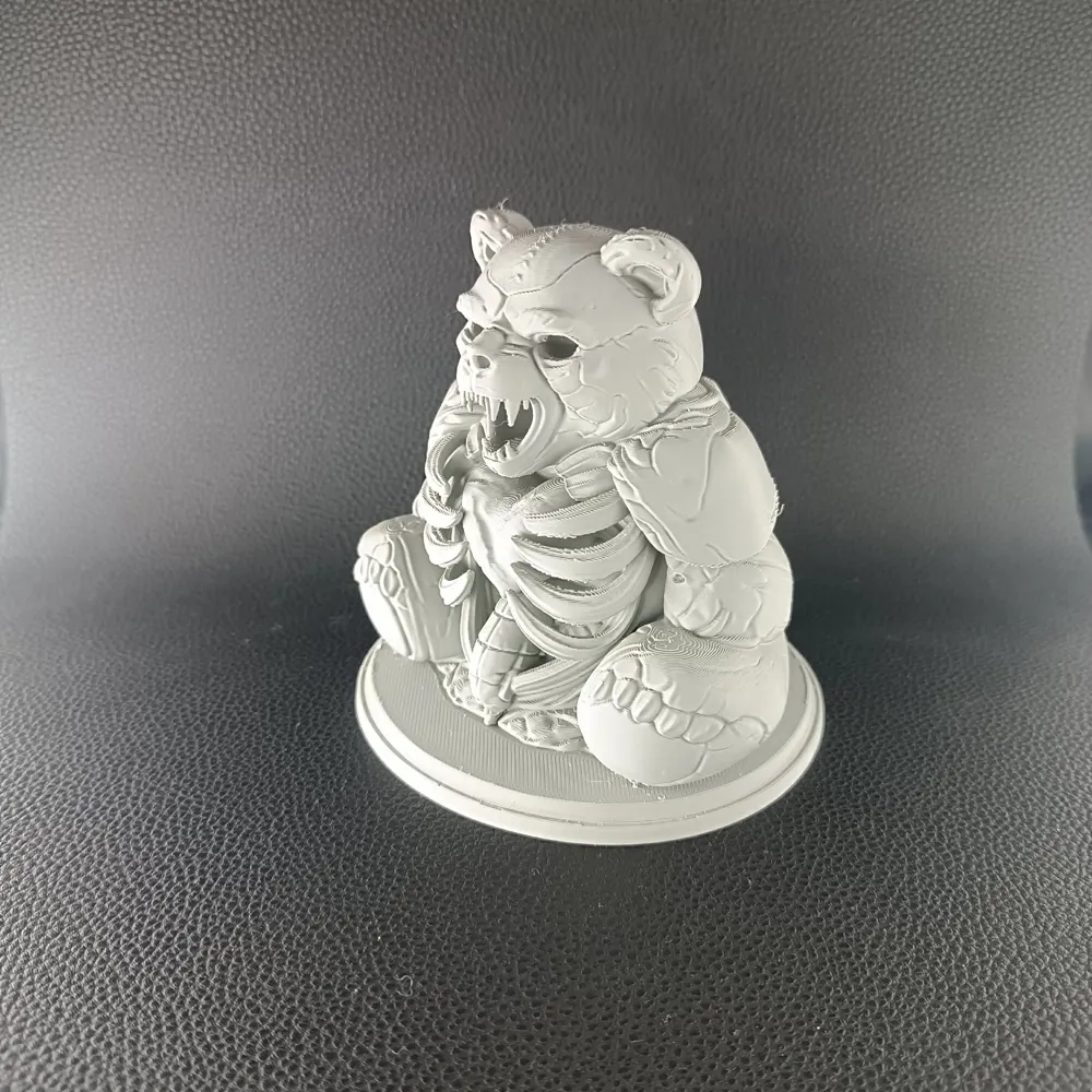 Creepy Love Bear – Gothic Valentine Decoration - Free 3D Print Model ...