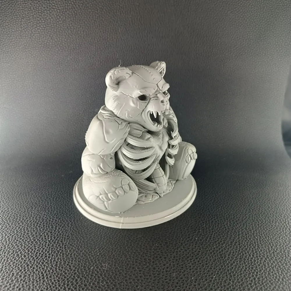 Creepy Love Bear – Gothic Valentine Decoration - Free 3D Print Model ...