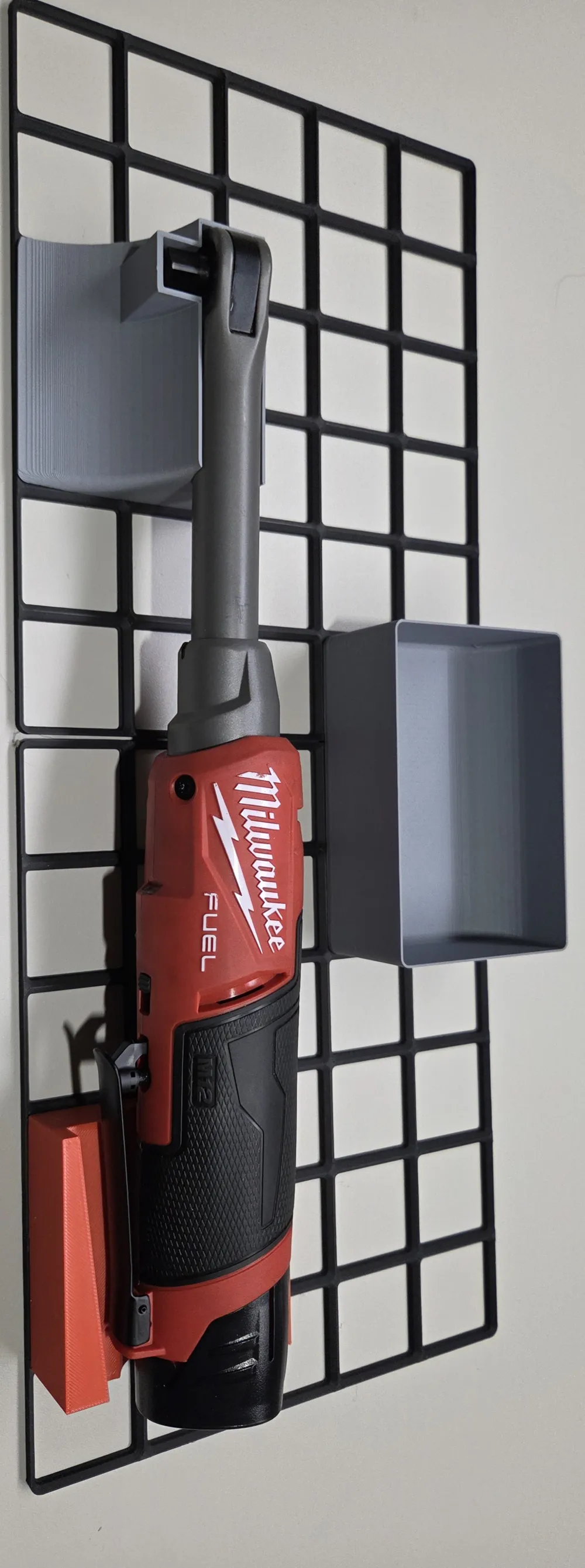 Milwaukee M12 Extended Ratchet Holder-Gridfinity by Omni ...