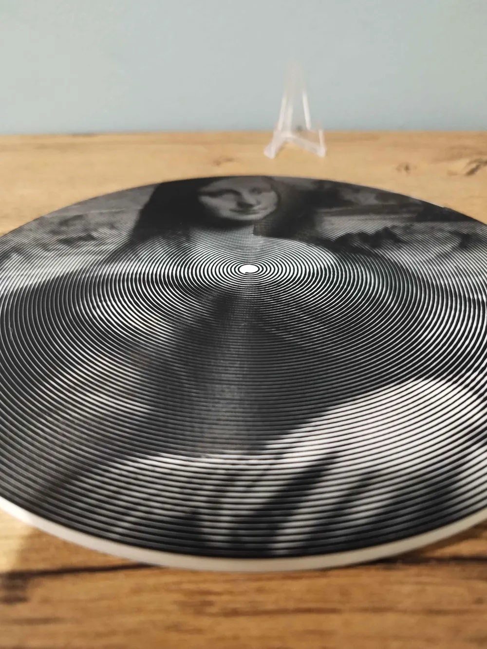 Mona Lisa Vinyl Effect – Single Line Spiral Art - Free 3D Print Model ...